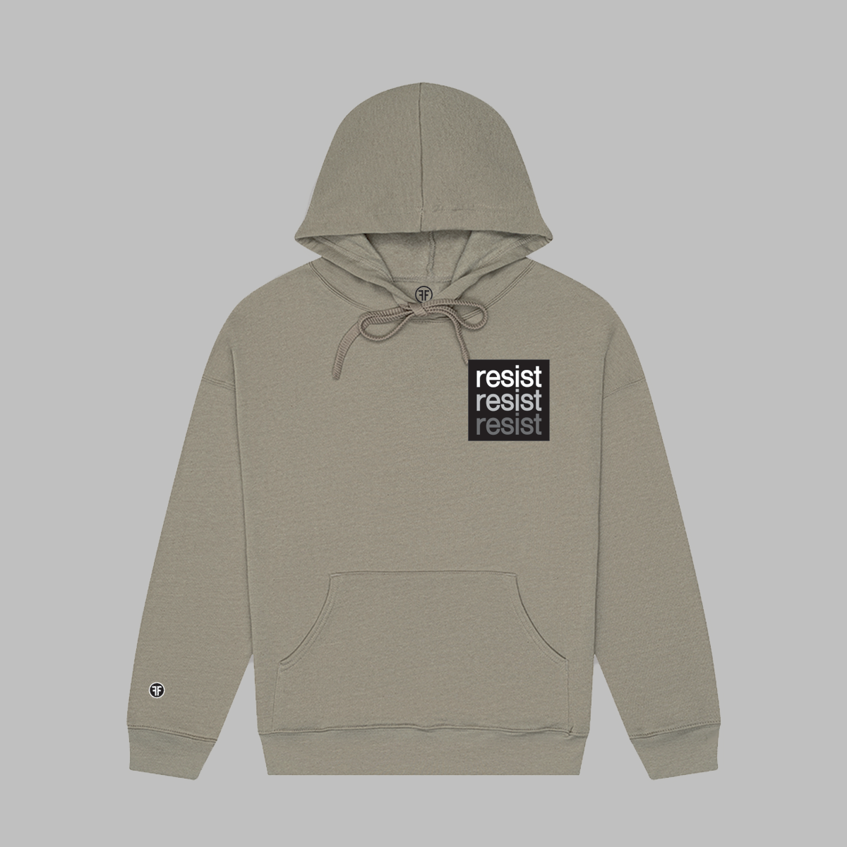 Resist Anti Trump Hoodie | Fifty50 Apparel